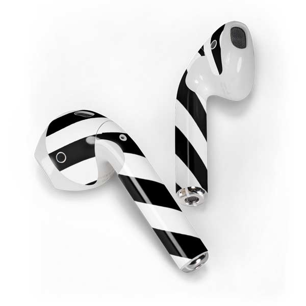Black and White Geometric Shapes Apple AirPods Skin – Skinit