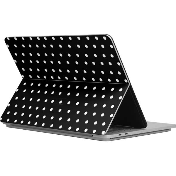 Black and White Polka Dots Surface Laptop Studio Skin | Skinit