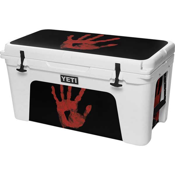 Bloody Handprint YETI Tundra 75 Hard Cooler Skin | Skinit