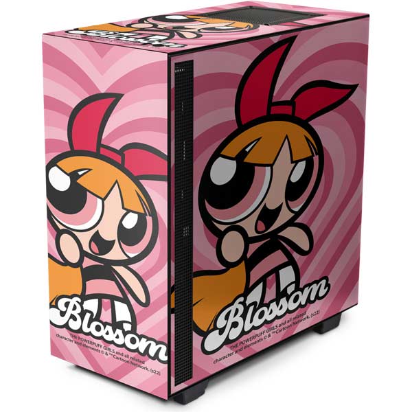 Blossom Pink Hearts NZXT H510 Compact ATX Mid-Tower Case Skin – Skinit