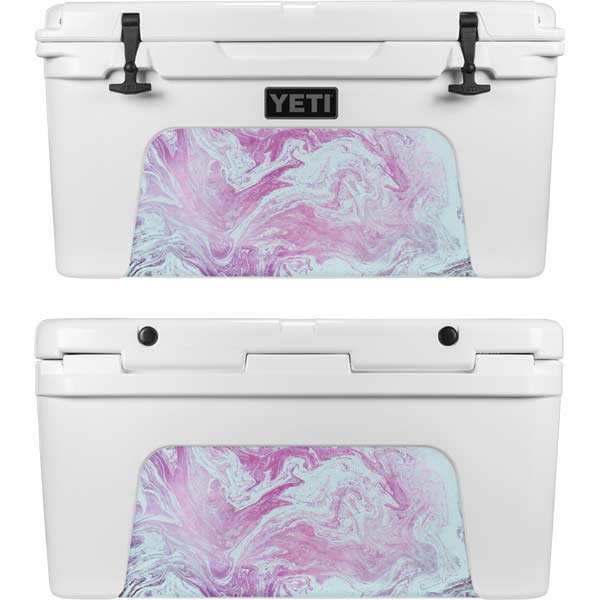 Blue and Purple Marble YETI Tundra 75 Hard Cooler Skin | Skinit