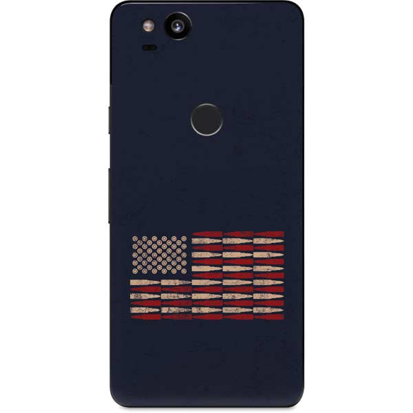 Blue Bullet American Flag Google Pixel Skin – Skinit