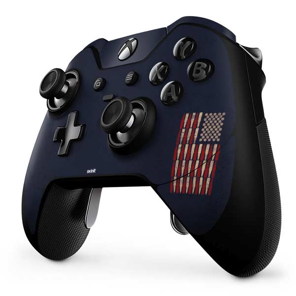 Blue Bullet American Flag Microsoft Xbox Skin – Skinit