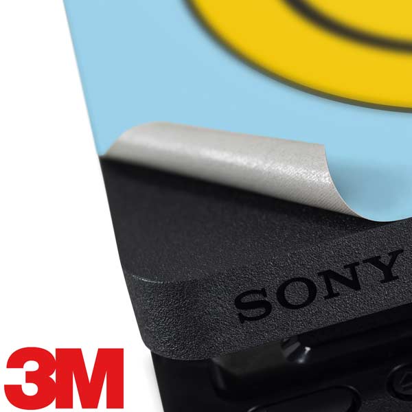 Blue Happy Face Sony PlayStation Skin | Art – Skinit