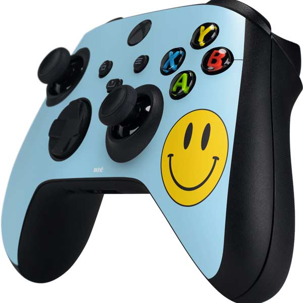 Blue Happy Face Microsoft Xbox Skin | Art – Skinit