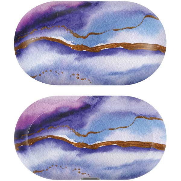 Blue Violet Watercolor Geode Skin – Skinit