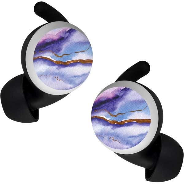 Blue Violet Watercolor Geode Skin – Skinit