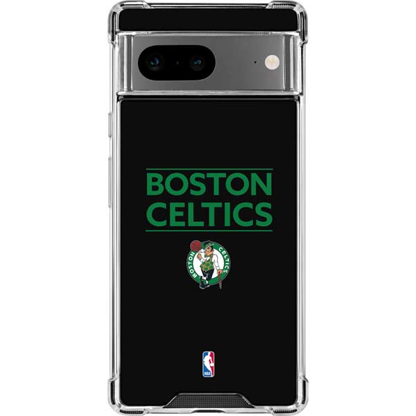 Boston Celtics Standard - Black Google Pixel 7a Clear Case ...