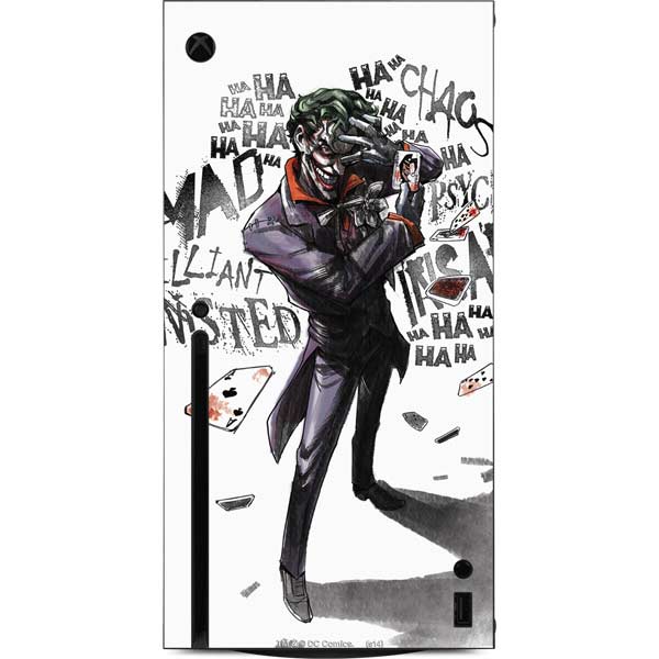 Brilliantly Twisted - The Joker Microsoft Xbox Skin | DC Comics – Skinit