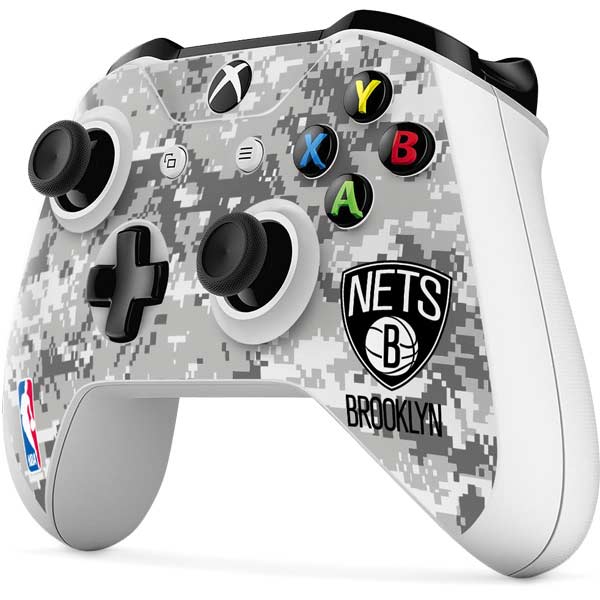 Brooklyn Nets Digi Camo Microsoft Xbox Skin | NBA – Skinit