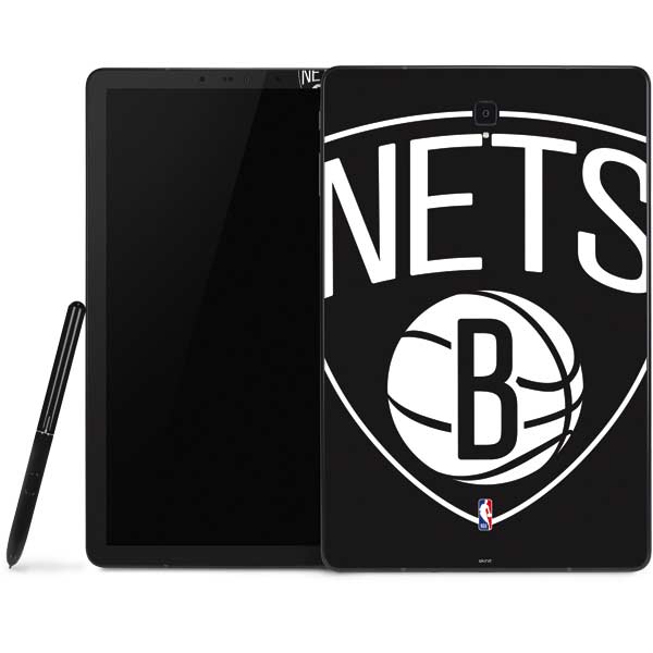 Brooklyn Nets Large Logo Samsung Galaxy Tab Skin | Skinit