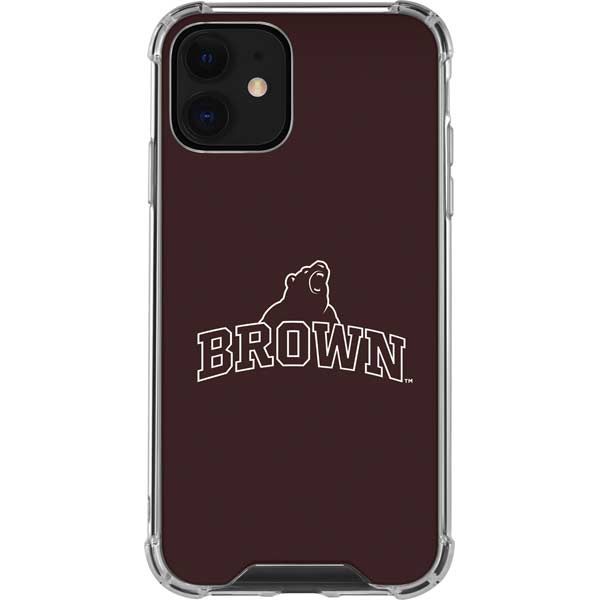 Brown University Outline Apple iPhone Clear Case – Skinit