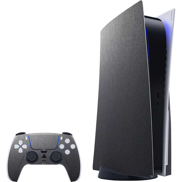 Brushed Steel Texture Sony PlayStation Skin | Skinit