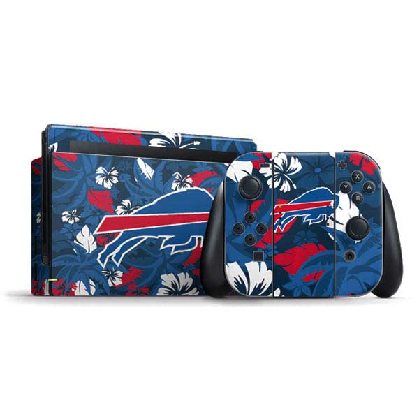 Buffalo Bills Tropical Print Nintendo Switch Skin | NFL – Skinit