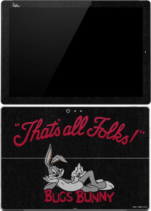 Looney Tunes Thats All Folks Bugs Bunny