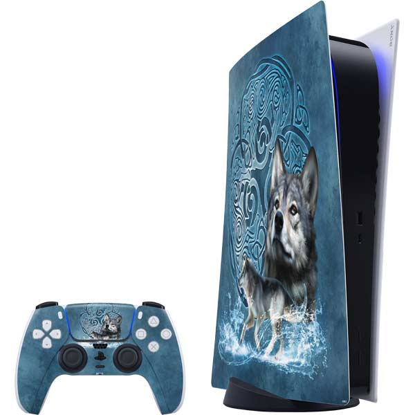 Celtic Wolf PS5 Digital Edition Console & Controller Skins | Skinit