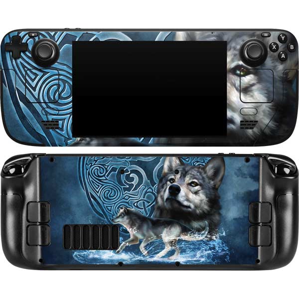 Celtic Wolf Steam Deck Handheld Gaming Computer Skin – Skinit
