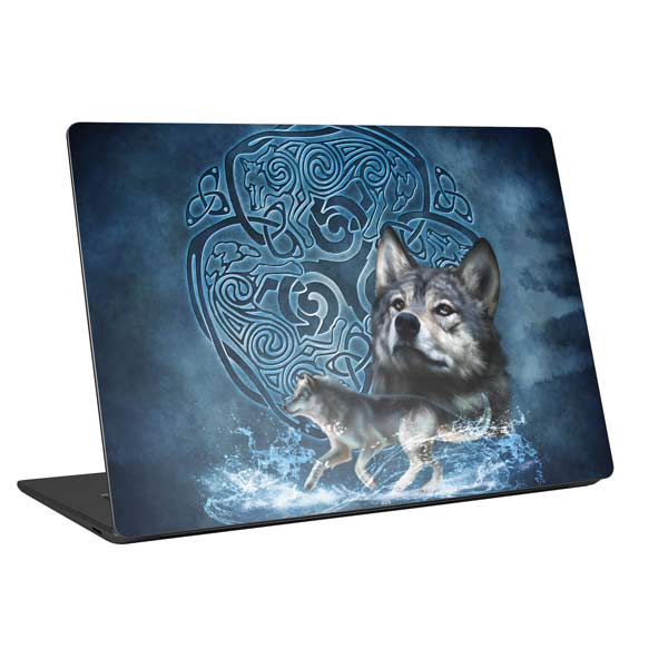 Universal 16.6-inch Celtic Wolf Laptop Skin | Skinit