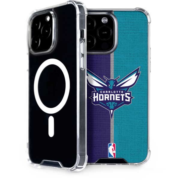Charlotte Hornets Canvas iPhone 15 Pro Max MagSafe Case | Skinit