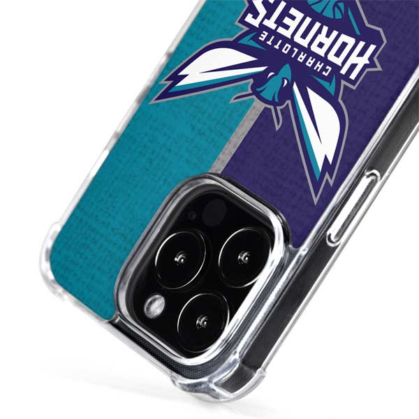 Charlotte Hornets Canvas iPhone 15 Pro Max MagSafe Case | Skinit