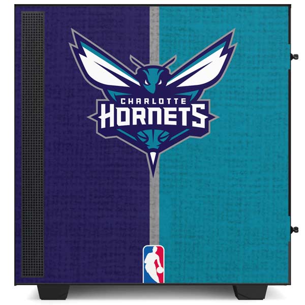 Charlotte Hornets Canvas NZXT H510 Compact ATX Mid-Tower Case Skin – Skinit