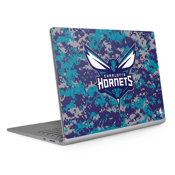 Charlotte Hornets Digi Camo Microsoft Surface Book Skin | NBA – Skinit