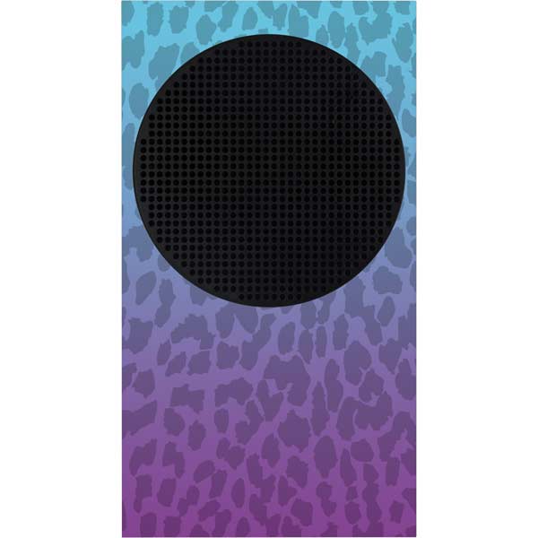 Cheetah Print Purple and Blue Microsoft Xbox Skin | Art – Skinit