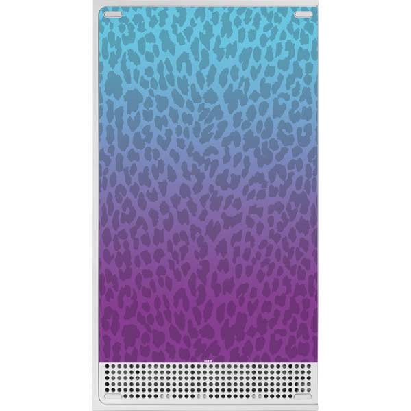 Cheetah Print Purple and Blue Microsoft Xbox Skin | Art – Skinit