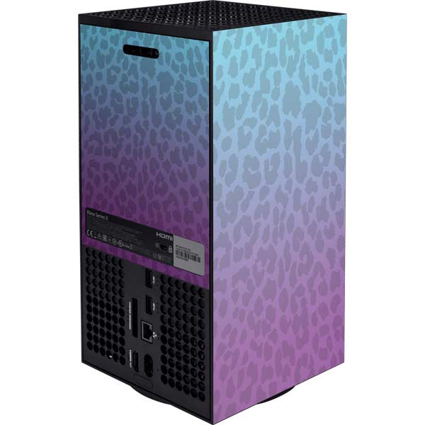 Cheetah Print Purple and Blue Microsoft Xbox Skin | Art – Skinit