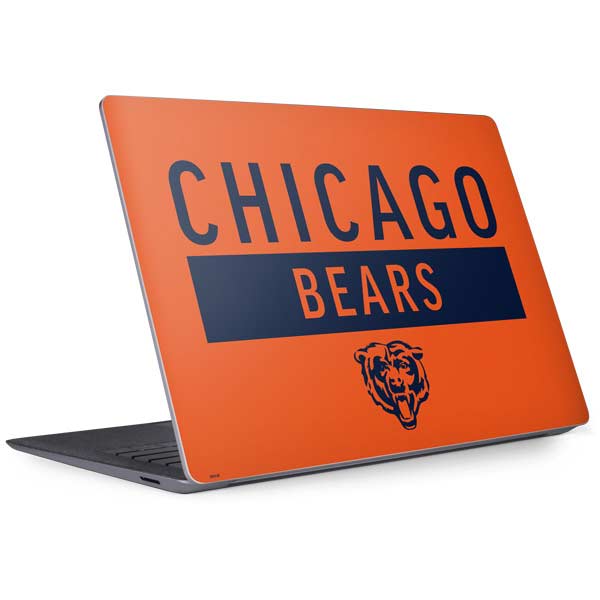 Chicago Bears Orange Performance Series Microsoft Surface Laptop Skin ...