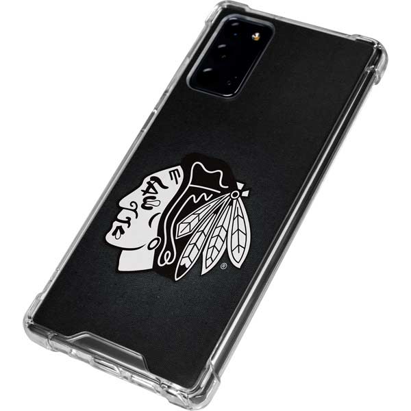 Chicago Blackhawks Black Background Clear Case | NHL – Skinit