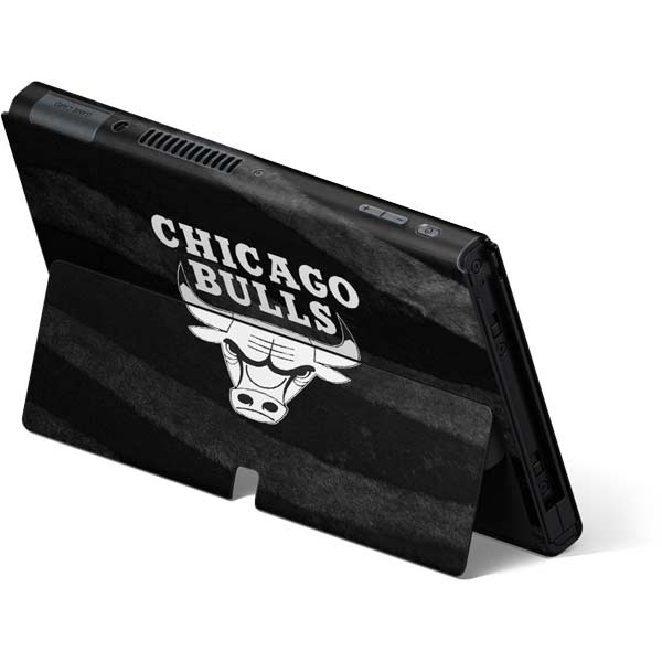 Chicago Bulls Black Animal Print Nintendo Switch OLED (2021) Bundle ...