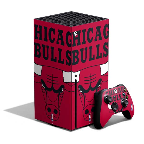 Chicago Bulls Large Logo Microsoft Xbox Skin | NBA – Skinit