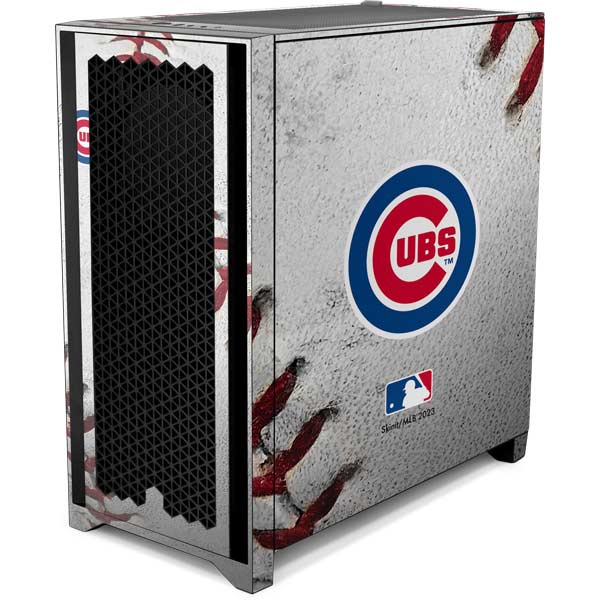 Chicago Cubs Game Ball Corsair 4000D Tempered Glass Mid-Tower ATX Case ...