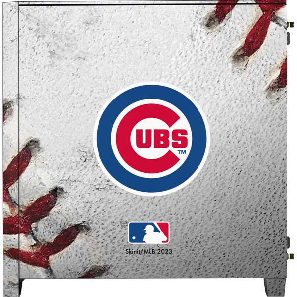 Chicago Cubs Game Ball Corsair 4000D Tempered Glass Mid-Tower ATX Case ...