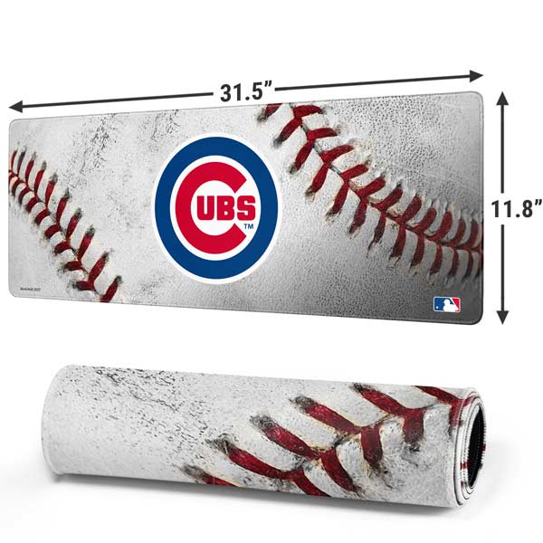 Skinit Chicago Cubs Game Ball XL Gaming Mouse Pad
