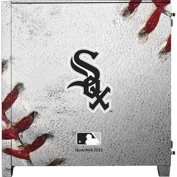 Chicago White Sox Game Ball Corsair 4000D Tempered Glass Mid-Tower ATX ...
