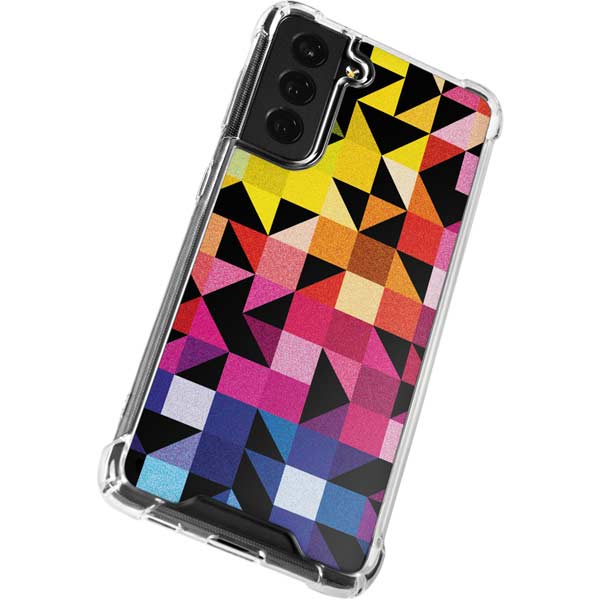 Chromatic 02 Galaxy S22 Clear Case | Transparent Phone Cases – Skinit