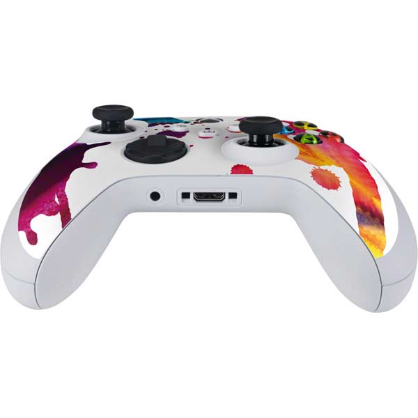 Chromatic Splatter White Microsoft Xbox Skin | Art – Skinit