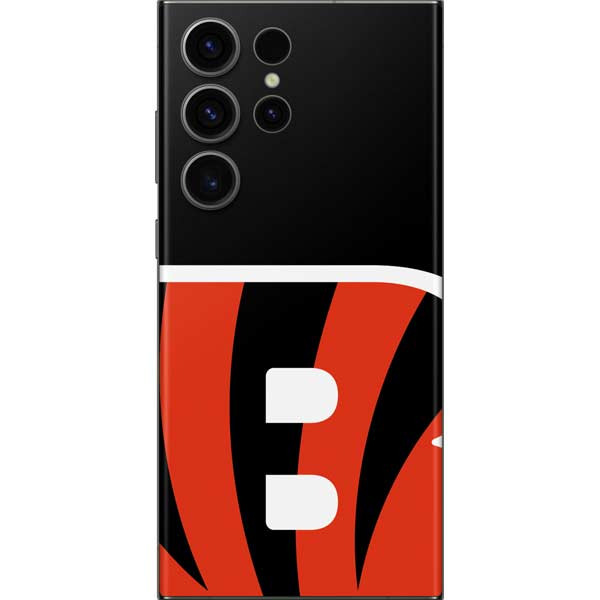 Cincinnati Bengals Large Logo Galaxy S23 Ultra Skin | Skinit