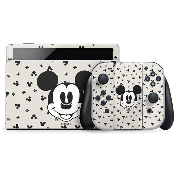 Classic Mickey Mouse Nintendo Switch OLED (2021) Bundle Skin | Skinit