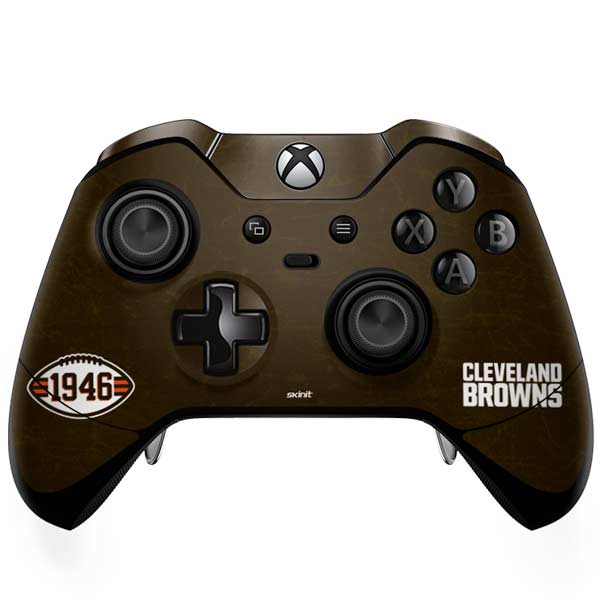 Cleveland Browns Alternate Distressed Microsoft Xbox Skin | NFL – Skinit