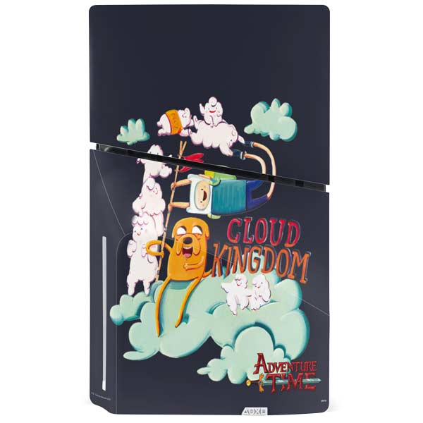 Adult Swim Adventure Time Cloud Kingdom Skin for PS5 Slim Disk Console ...