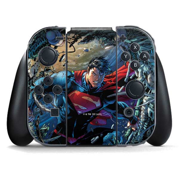 Comic Superman Nintendo Switch Skin | DC Comics – Skinit