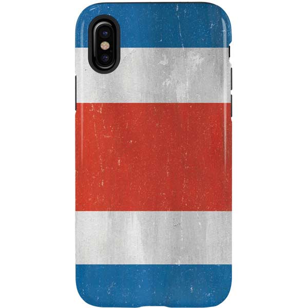 Costa Rican Flag Distressed Apple iPhone Pro Case – Skinit
