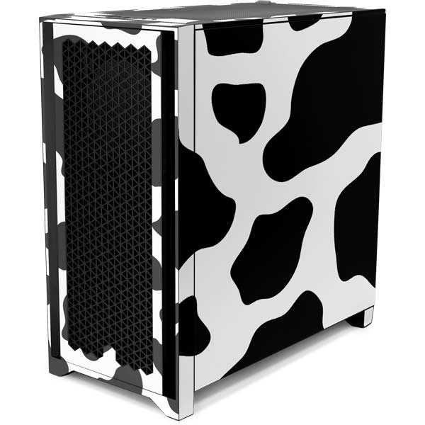 Cow Pattern Animal Print Corsair 4000D Tempered Glass Mid-Tower ATX ...