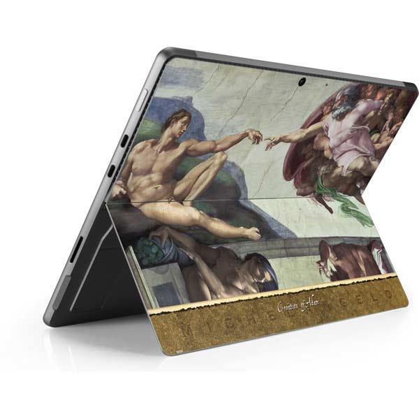 Creation of Adam Surface Pro 8 Skin | Skinit