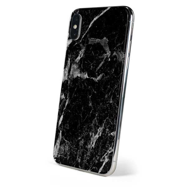 Crushed Black Apple iPhone Skin – Skinit