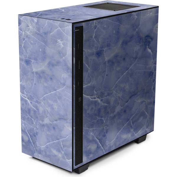 Crushed Blue NZXT H510 Compact ATX Mid-Tower Case Skin – Skinit