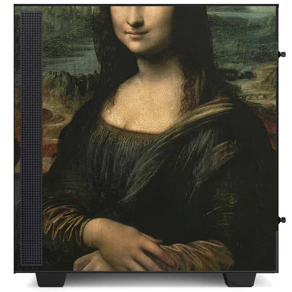 da Vinci - Mona Lisa NZXT H510 Compact ATX Mid-Tower Case Skin – Skinit
